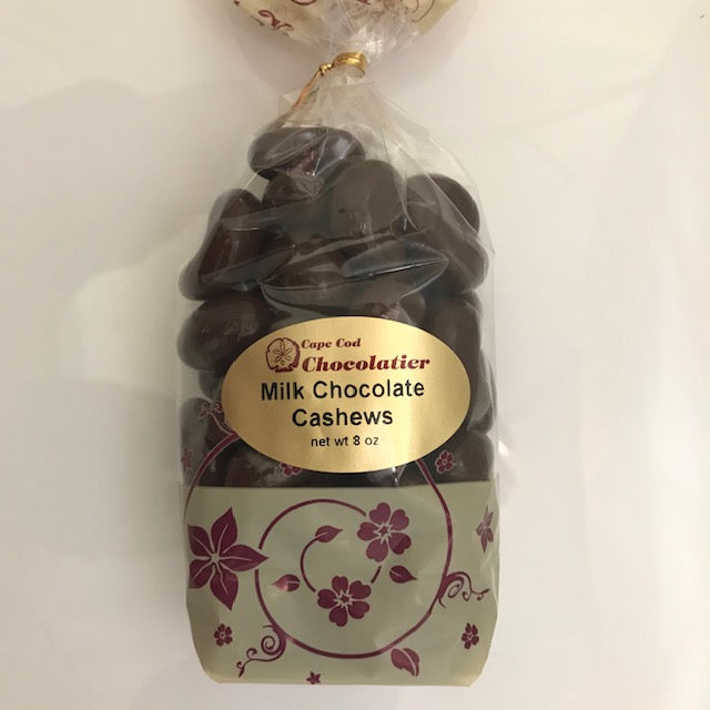Cashews Milk Chocolate Coated – Cape Cod Chocolatier